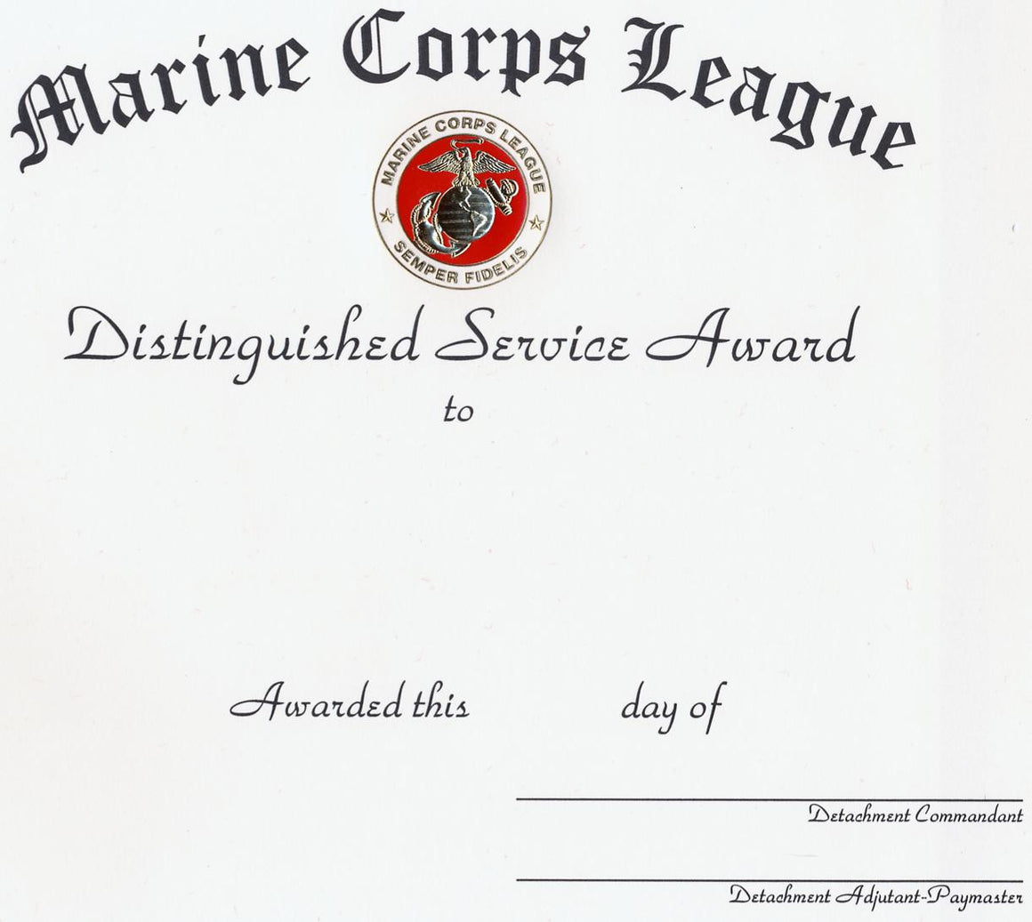 Certificates – The Semper Fi Store